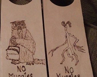 No muggles sign | Etsy