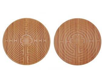Wooden labyrinth finger labyrinth wooden game labyrinth