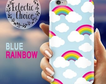 Rainbow phone case | Etsy