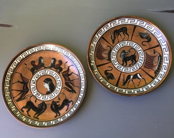 Greek plate | Etsy