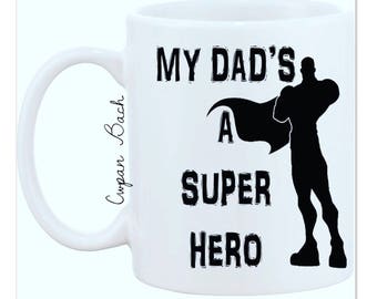 Superhero mug | Etsy