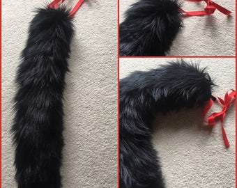 Faux fur tail | Etsy