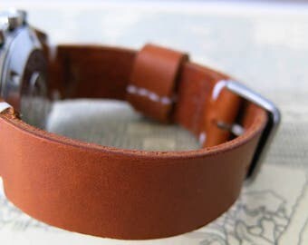 Horween watch strap | Etsy