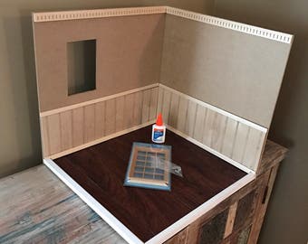 Wood doll house | Etsy