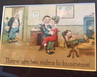 Risque postcard | Etsy