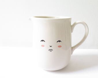 Face pitcher | Etsy