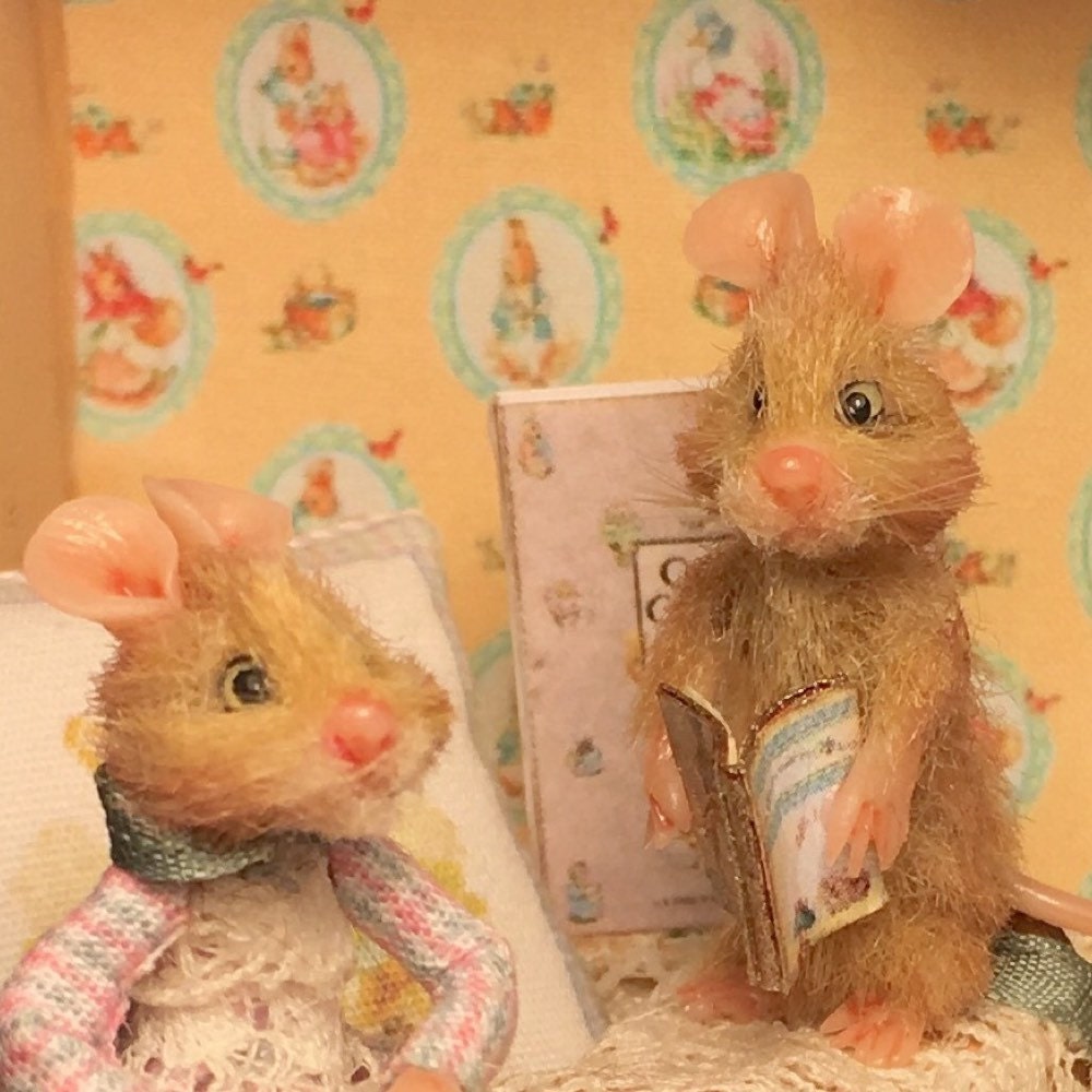 Bridget McCarty Miniature Plush Pets by BridgetMcCarty on Etsy