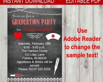 Nurse invitation | Etsy