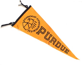 Purdue pennant | Etsy