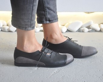 Jiji Black FREE SHIPPING Handmade Shoes with by Keymandesign
