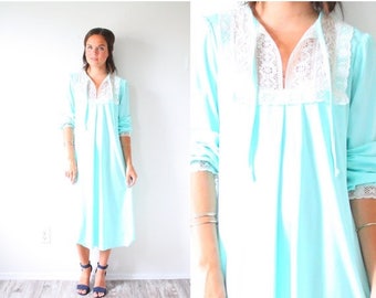 Modest nightgown | Etsy