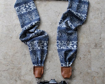 Floral camera strap | Etsy