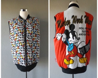 Mickey mouse jacket | Etsy