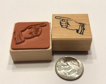 Pointing Finger Vintage Book Art Print Victorian Hand Art