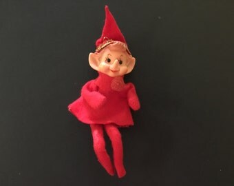 Items similar to Handmade 1950's pixie charm bracelet on Etsy