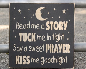 Read me a story sign | Etsy