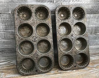 Vintage tart tin | Etsy