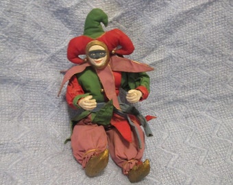 Jester doll | Etsy