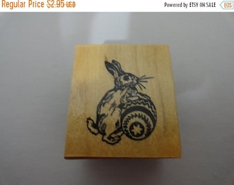 Easter bunny stamp | Etsy