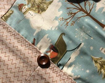 Winter table runner | Etsy