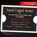 Lights Camera Action Movie Ticket PRINTABLE Invitation with