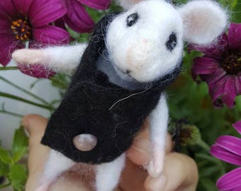 Needle felted mouse | Etsy