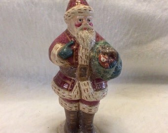 Chalkware santa | Etsy