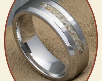 Mens cremation ring | Etsy