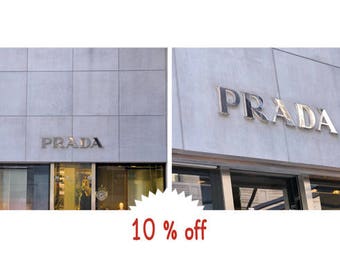 Prada sign | Etsy