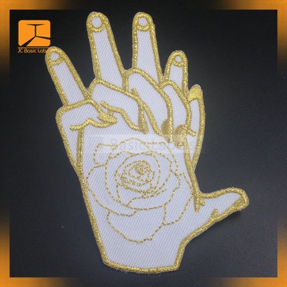 50 large embroidered patch embroidered shirt patches