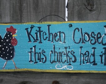 Kitchen is closed | Etsy