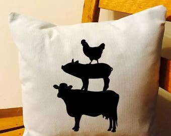 Stacked farm animals | Etsy