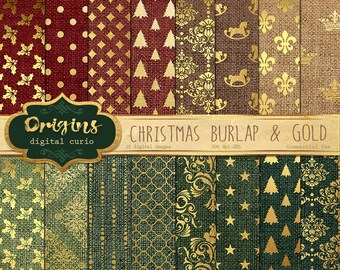 Vintage Christmas Sheet Music Digital Paper by OriginsDigitalCurio
