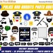 PRINTABLE Police Photo Booth Props-Police Photo Booth