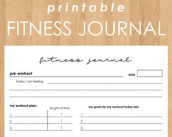 Journal printable | Etsy