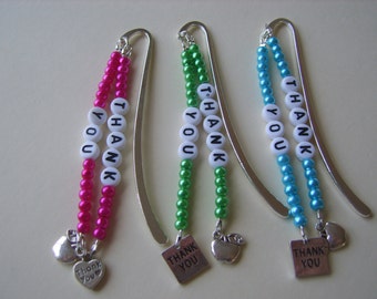 Thank you bookmark | Etsy