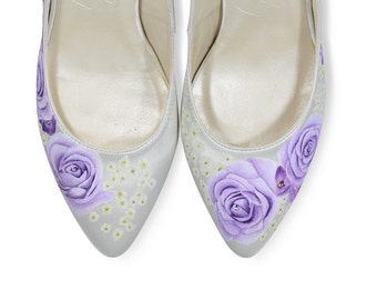 Lilac wedding shoes | Etsy