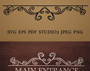 Fancy digital frames | Etsy