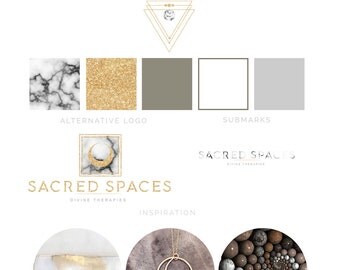 Boho logo design | Etsy