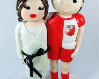 Judo cake topper | Etsy