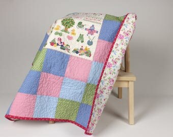 Cross stitch blanket | Etsy