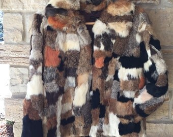 Patchwork rabbit | Etsy