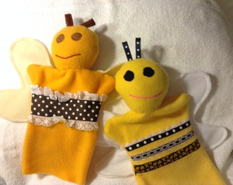 Bumblebee puppet | Etsy