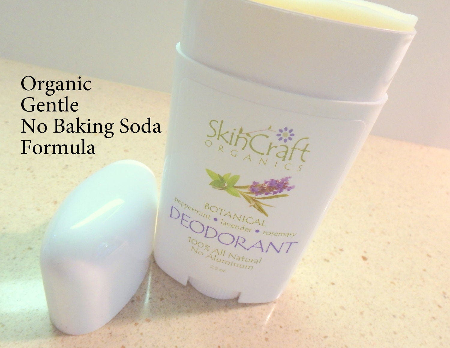 Organic Deodorant Botanical Peppermint w/ Arrowroot