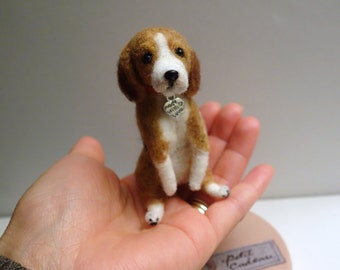 Felt beagle | Etsy