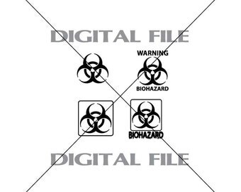 Biohazard symbol | Etsy
