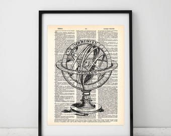 Armillary sphere | Etsy