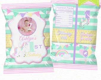 Unicorn treat bag | Etsy