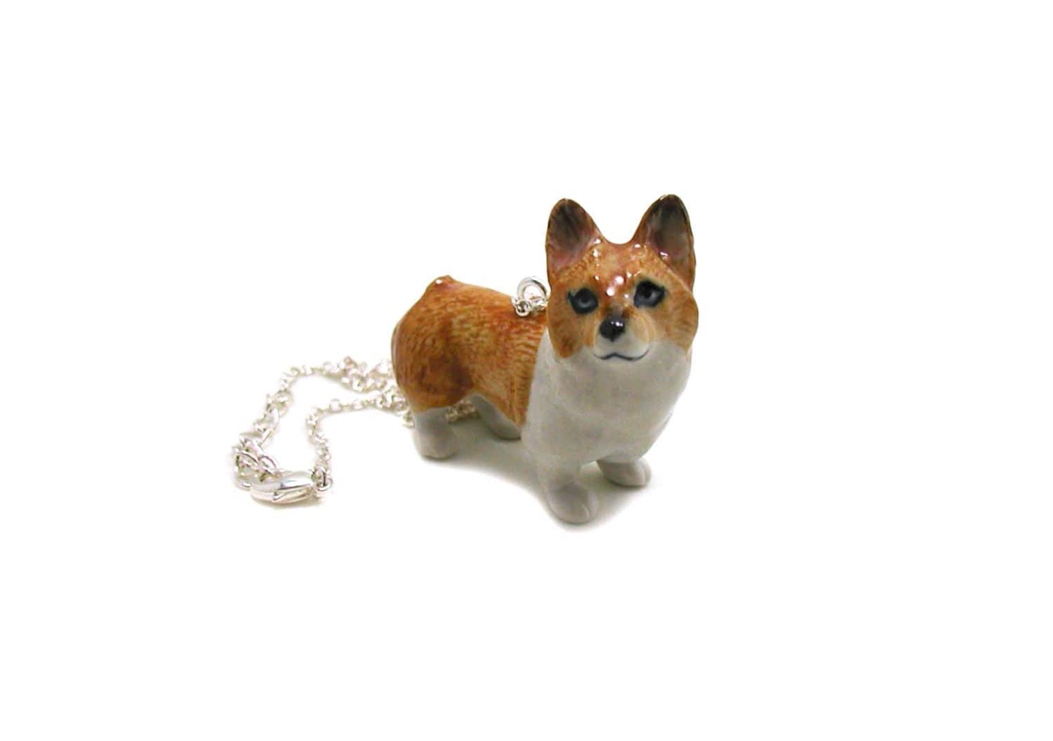 Corgi Necklace Charm Necklace Corgi Charm Jewelry Dog
