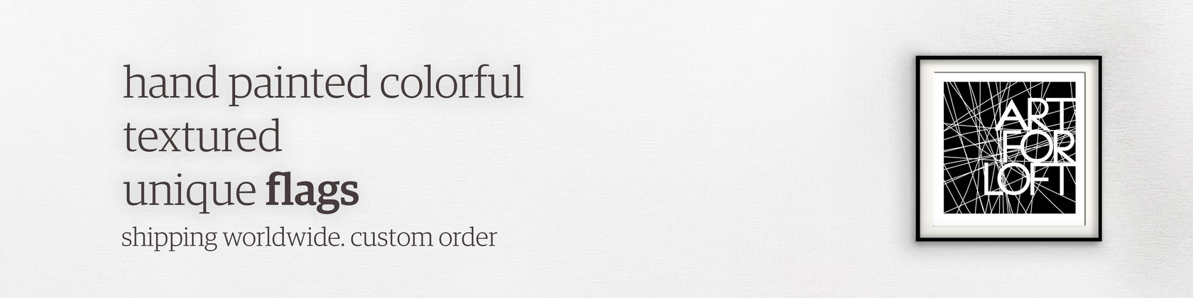 Vintage rustic flags and postcards by ArtForLoft on Etsy